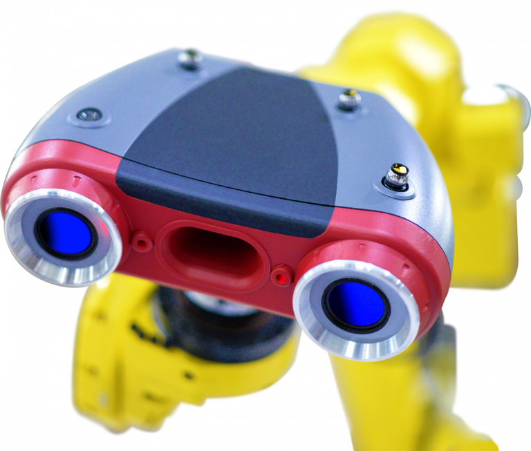 Optical scanner with true 6DoF real-time 3D robot measurement