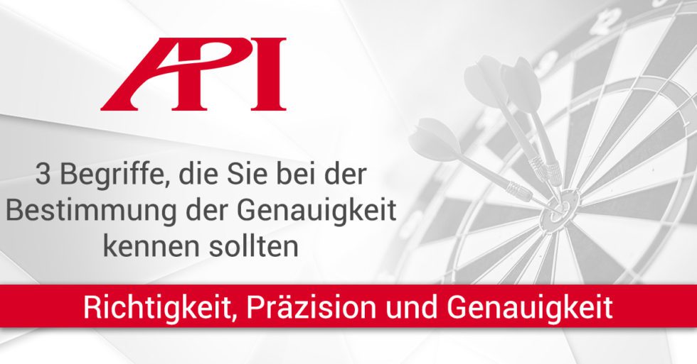 3 Begriffe, die Sie bei der Bestimmung der Genauigkeit kennen sollten ...
