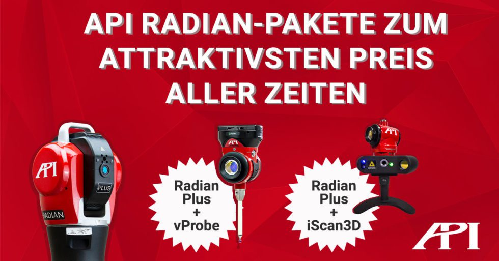 Radian Laser Tracker mit vProbe oder iScan3D zum günstigsten Preis ...